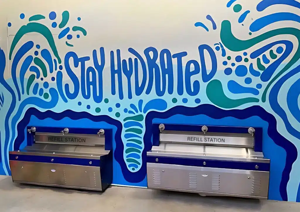 CF400 Chilled Drinking Fountain | Urban+ Fountains & Furniture